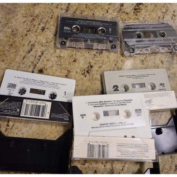 Various | Media | Lot Of 5 Cassettes Miami Sound Machine Dancing Dirty ...